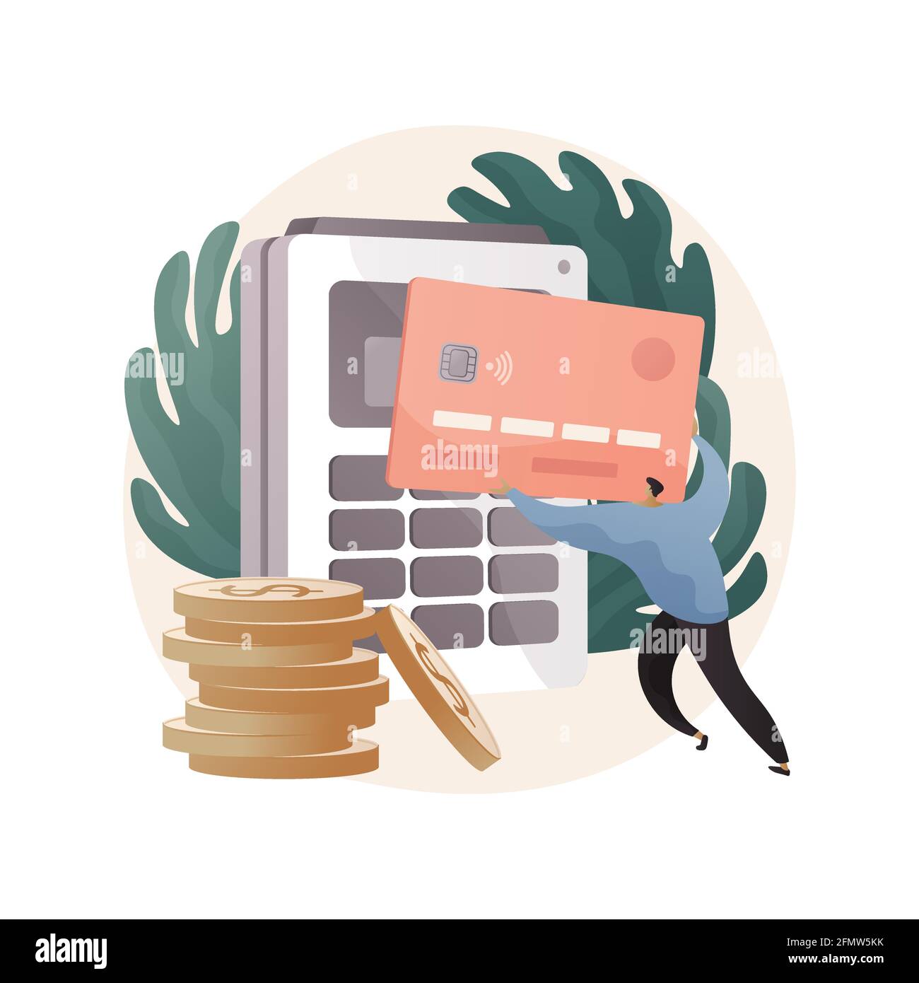 Payment options abstract concept vector illustration Stock Vector Image ...