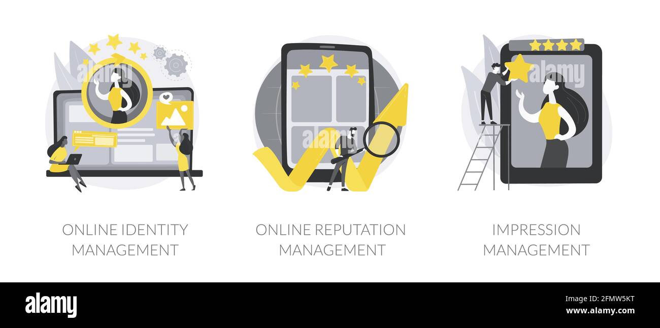 Digital representation abstract concept vector illustrations Stock ...