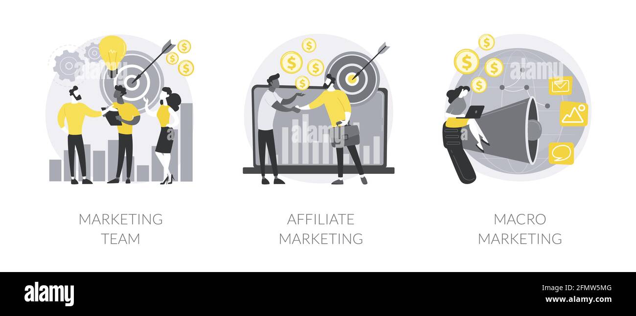 Global marketing strategy abstract concept vector illustrations Stock ...