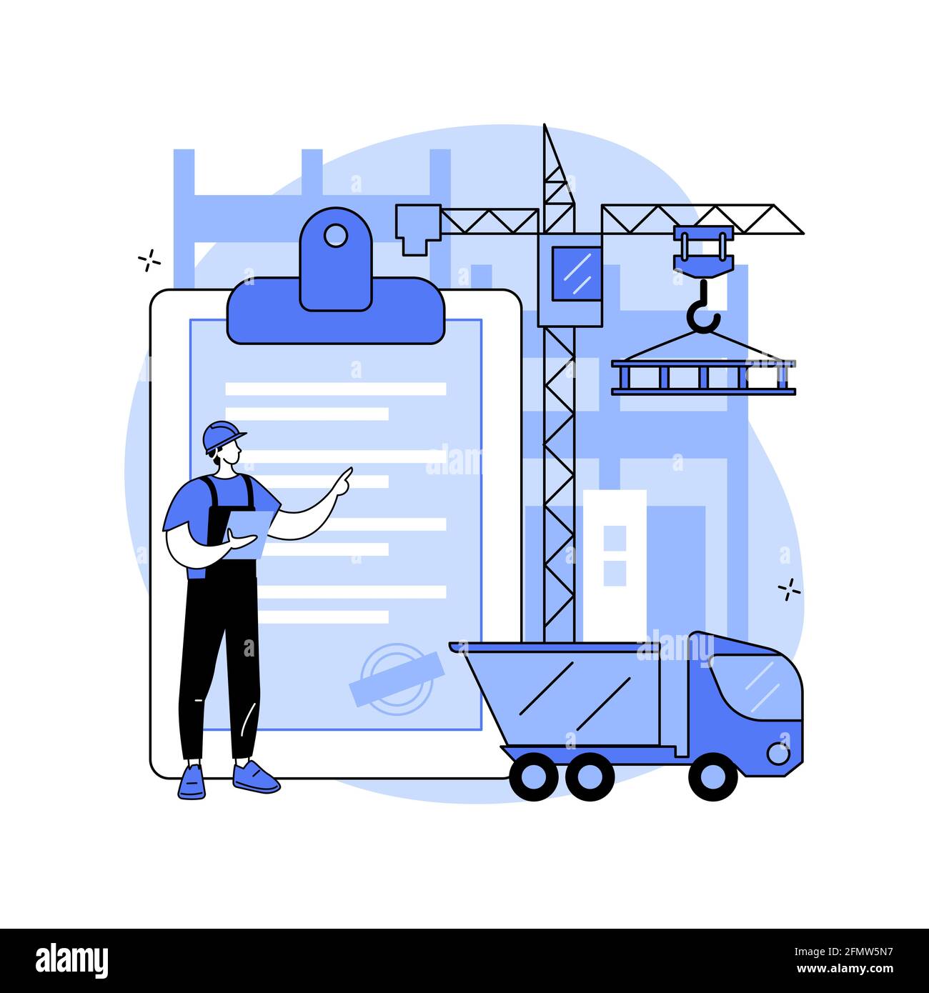 Construction license Stock Vector Images - Alamy