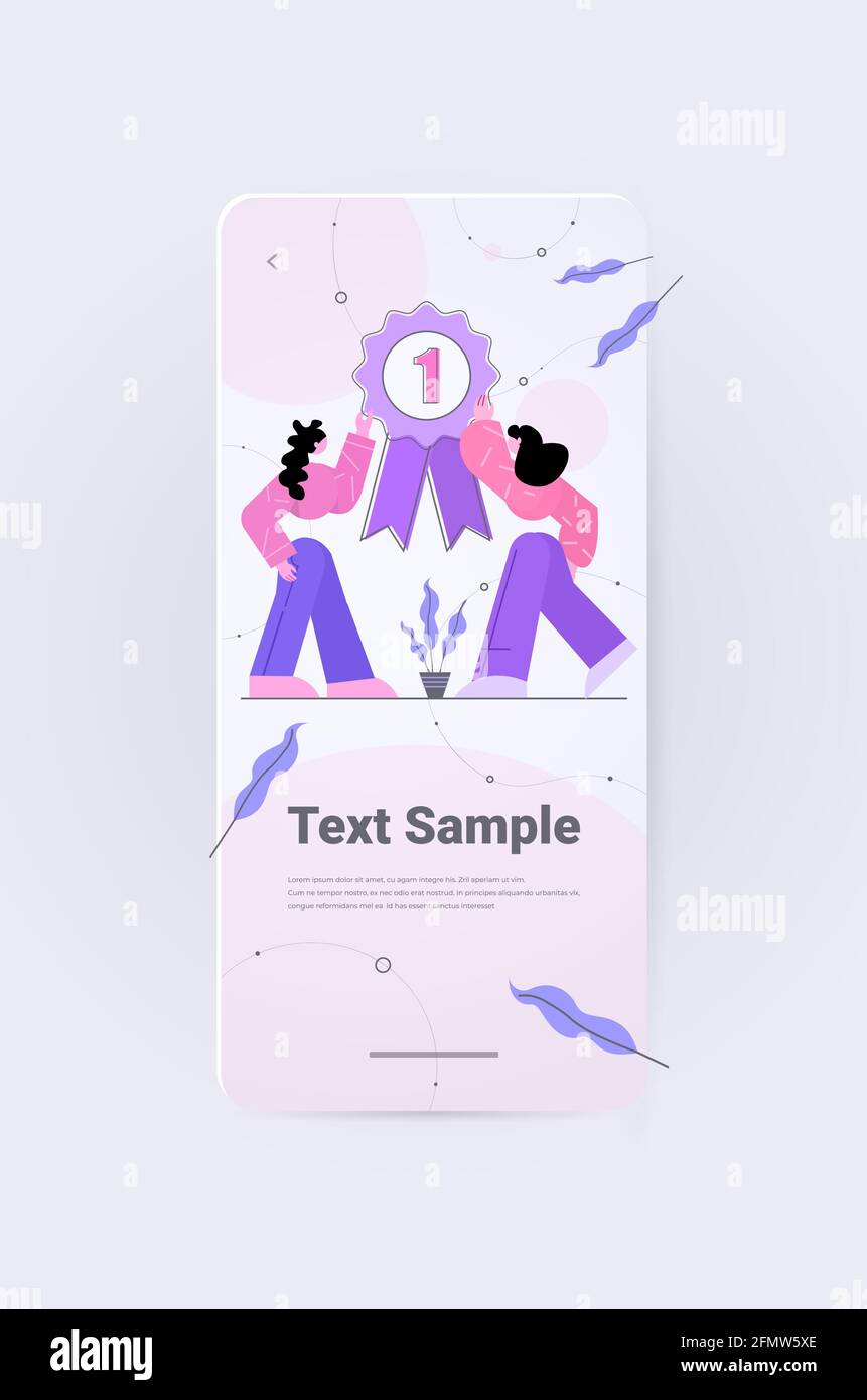 successful businesspeople team holding first place medal corporate ...