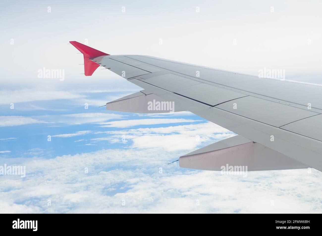 Aerial View from a Plane Stock Photo - Alamy