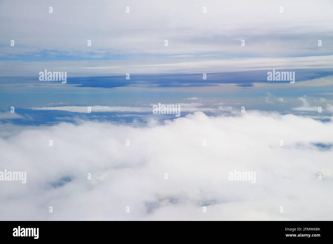Aerial View from a Plane Stock Photo - Alamy
