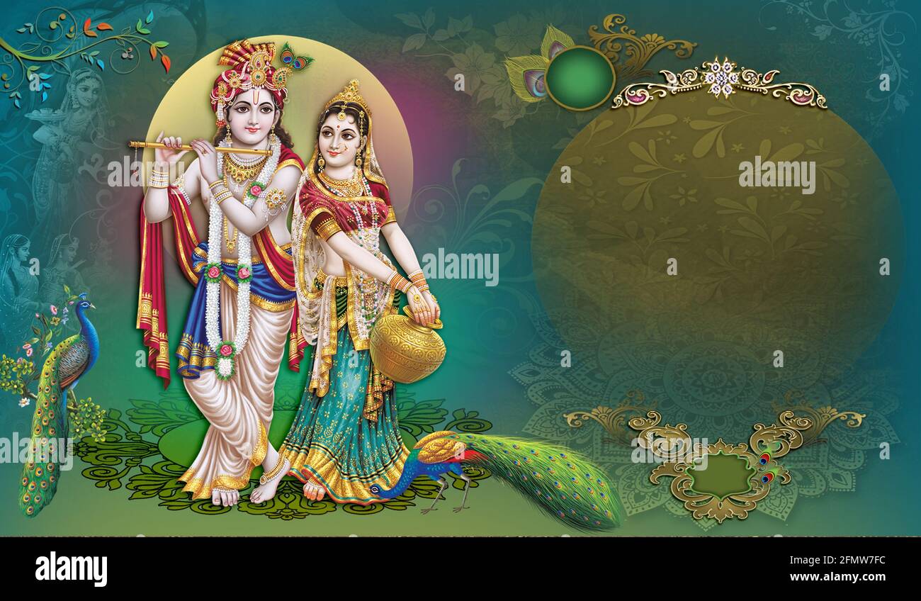 Indian God Radhakrishna, Indian Lord Krishna, Indian Mythological Image ...
