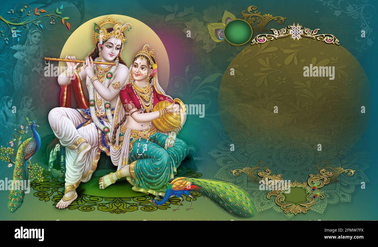 Indian God Radhakrishna, Indian Lord Krishna, Indian Mythological Image ...