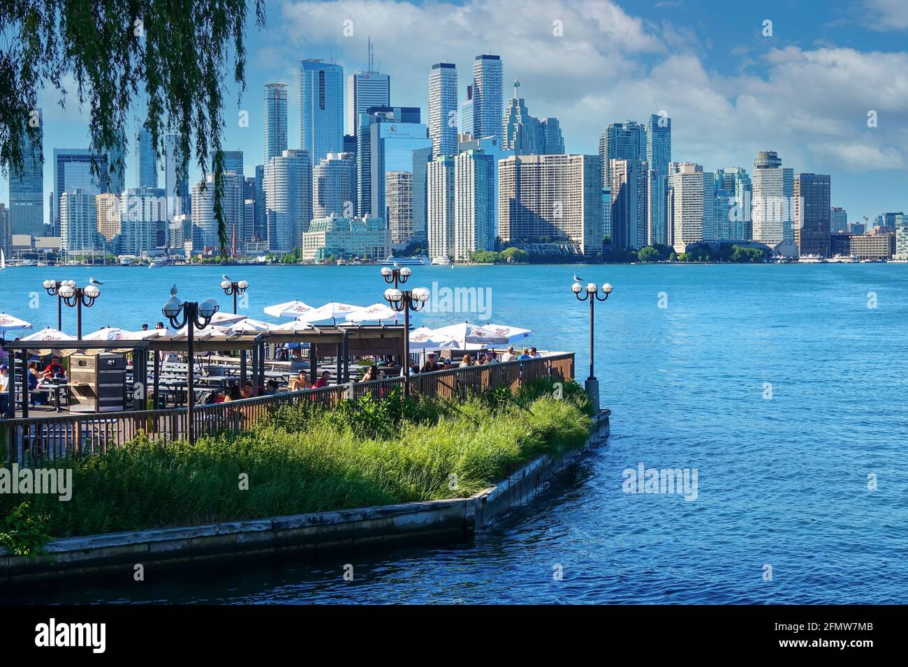 Toronto, Ontario, Canada-20 June, 2020: Scenic Toronto financial ...