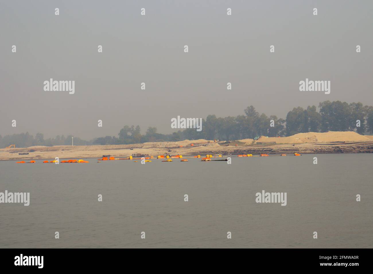 river view with water and beach Stock Photo - Alamy