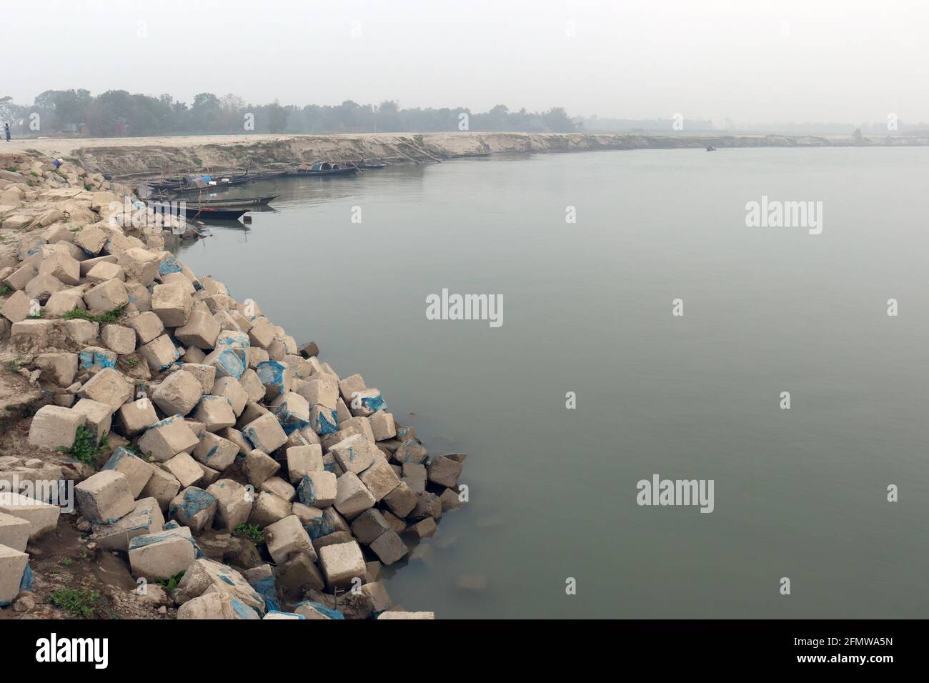 river view with water and beach Stock Photo - Alamy