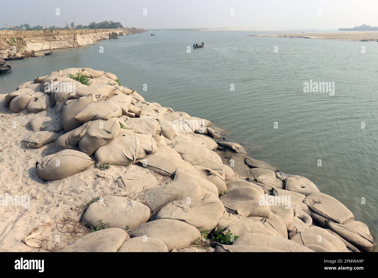 river view with water and beach Stock Photo - Alamy