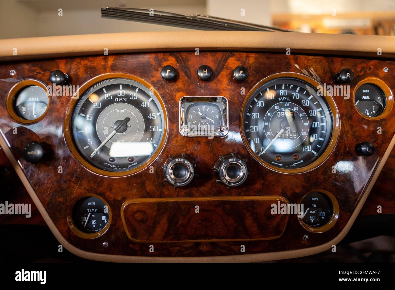 Antique Dashboard Instruments