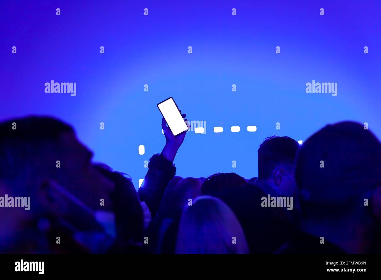 Phone screen white background no hands hi-res stock photography and ...