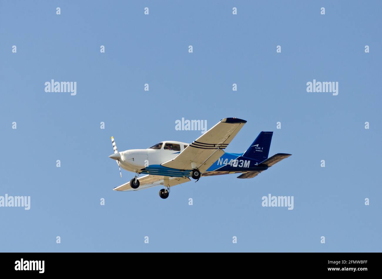 Airplanes at Falcon Field Airport in Mesa Arizona Stock Photo - Alamy