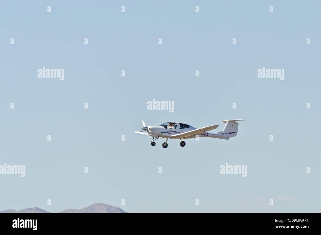 Airplanes at Falcon Field Airport in Mesa Arizona Stock Photo - Alamy