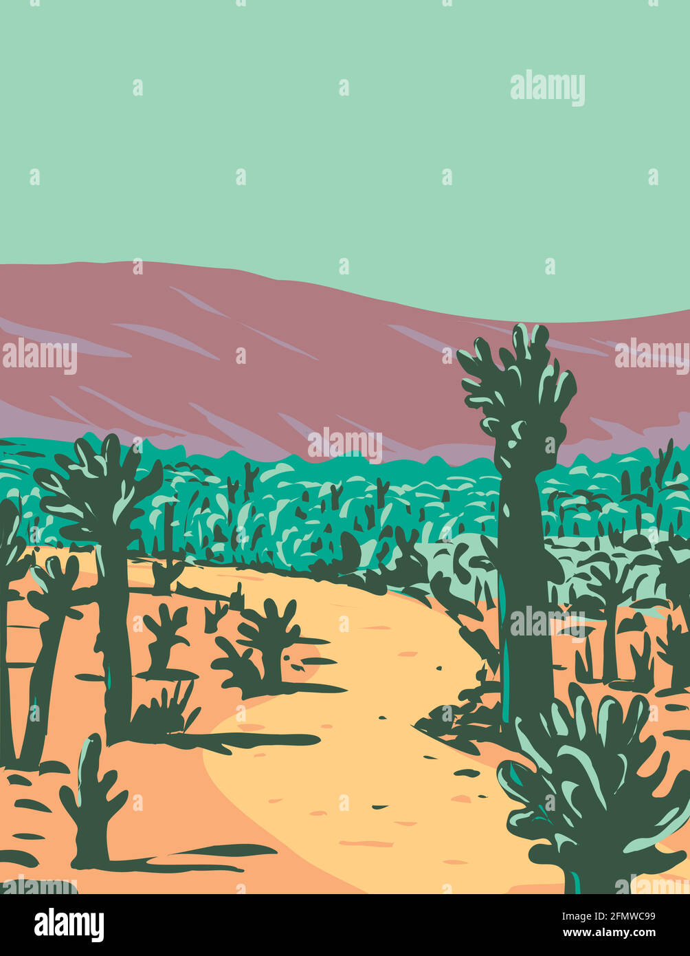 Cactus springs Stock Vector Images - Alamy