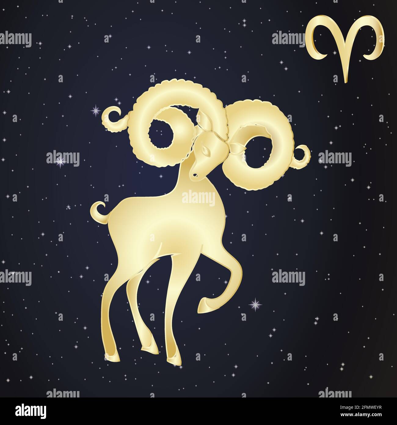 Aries sign Stock Vector Images - Alamy