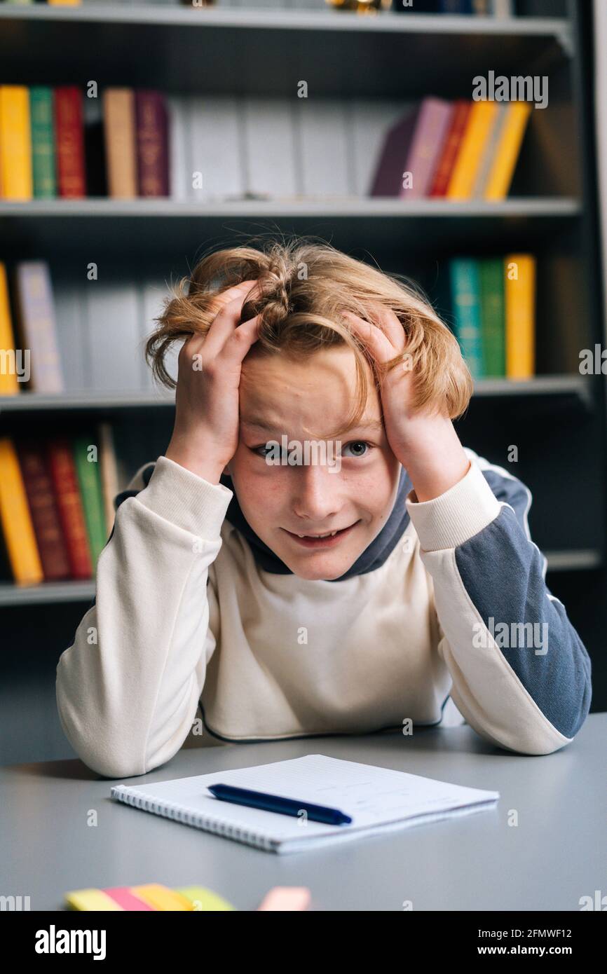 Exhausted Facial Expression