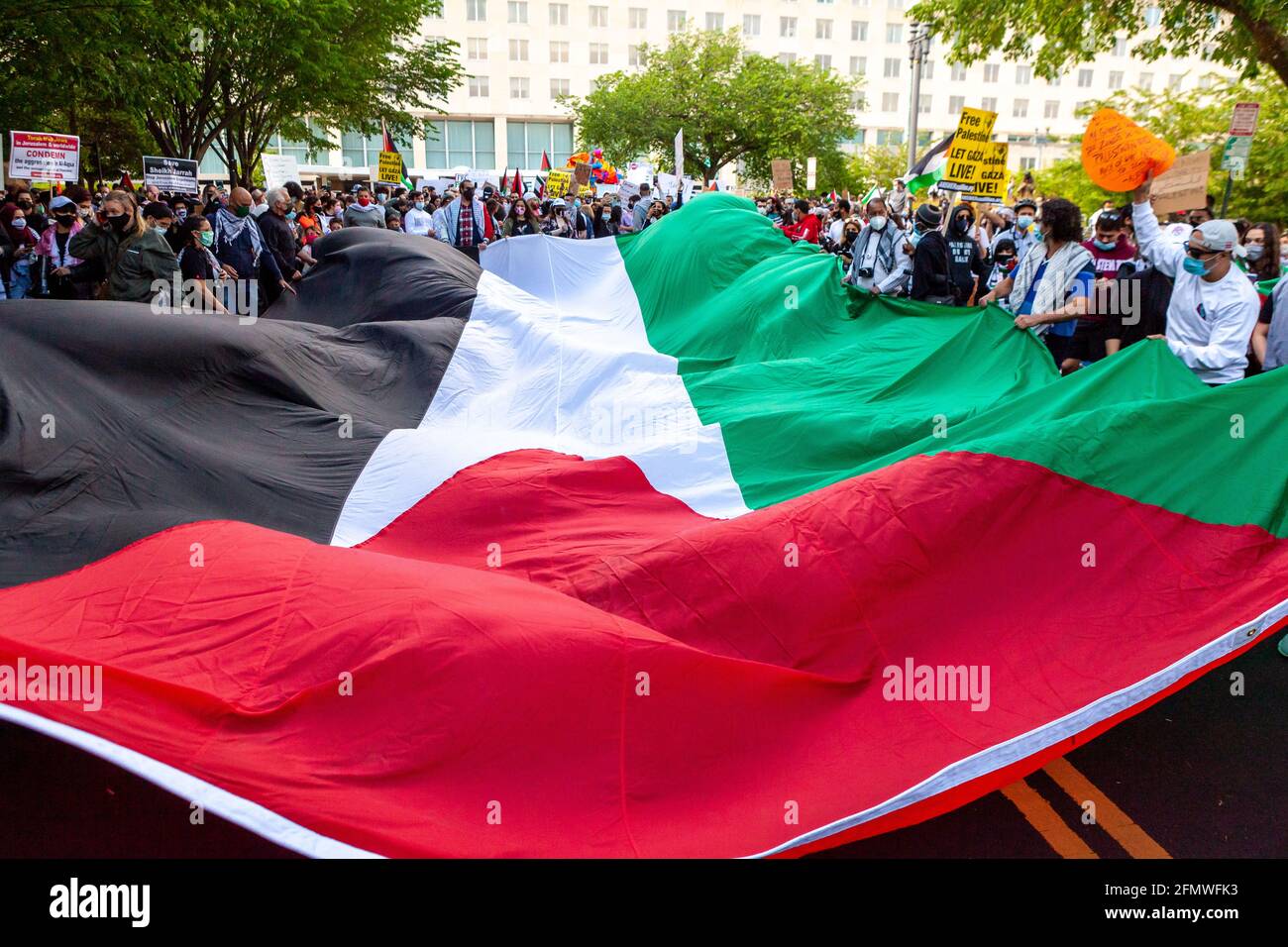 Palestine united states flag hi-res stock photography and images - Alamy