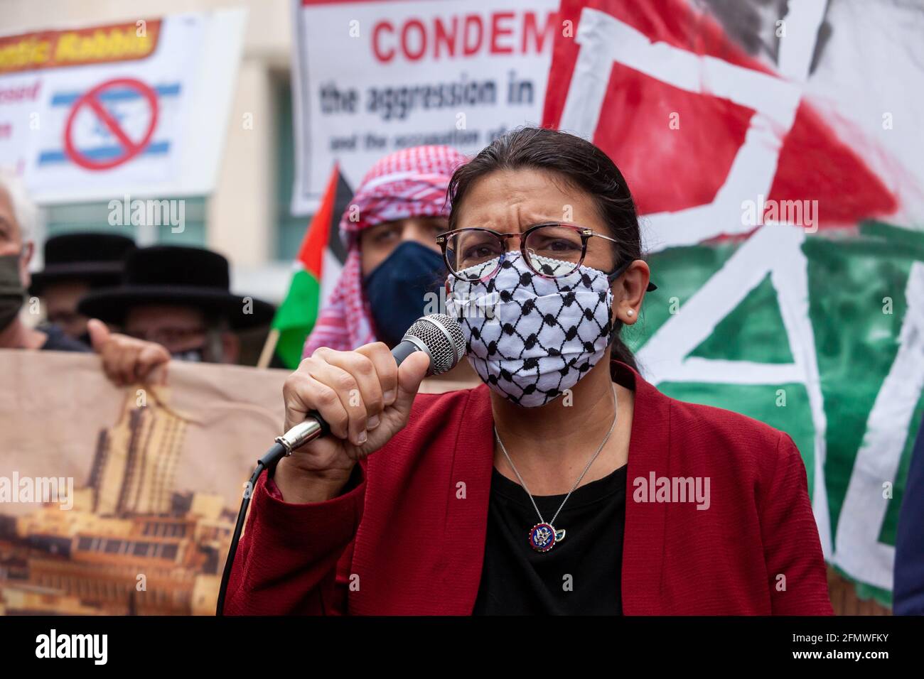 Congresswoman rashida tlaib hi-res stock photography and images - Alamy