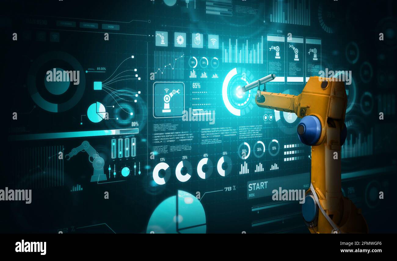 Artificial intelligence robot math hi-res stock photography and images ...