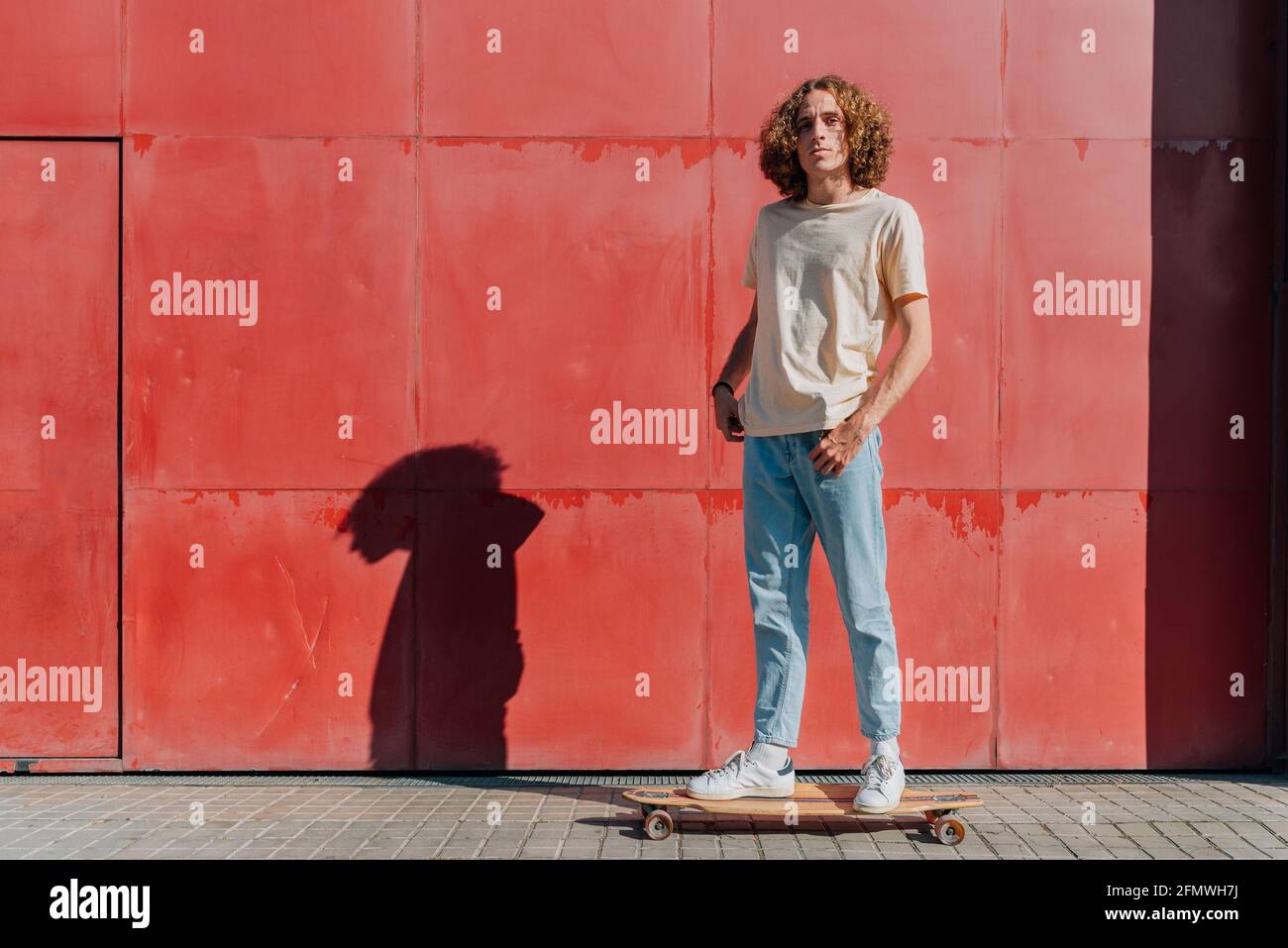 Man staying on top hi-res stock photography and images - Alamy