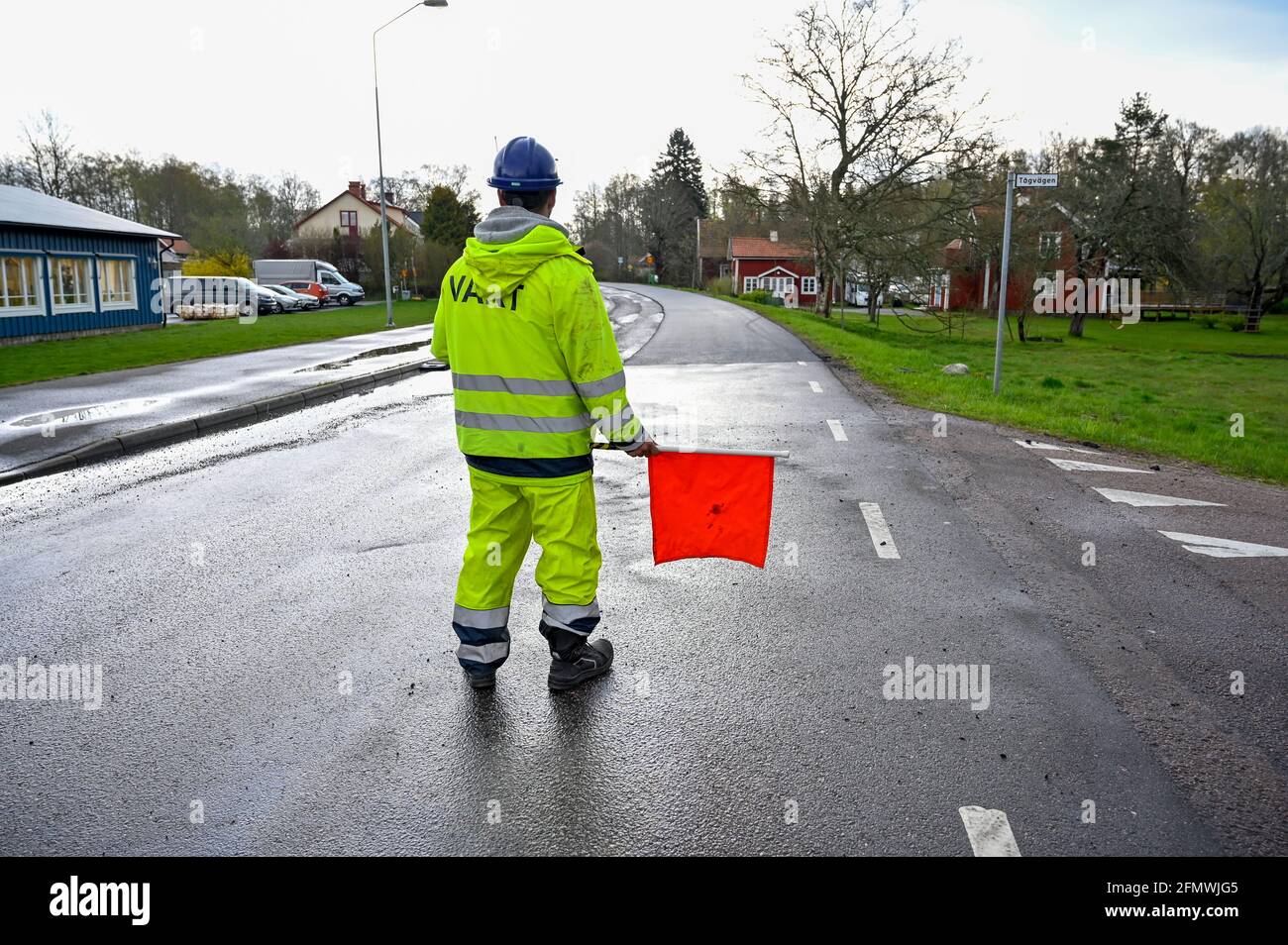 Roadworker hi-res stock photography and images - Alamy