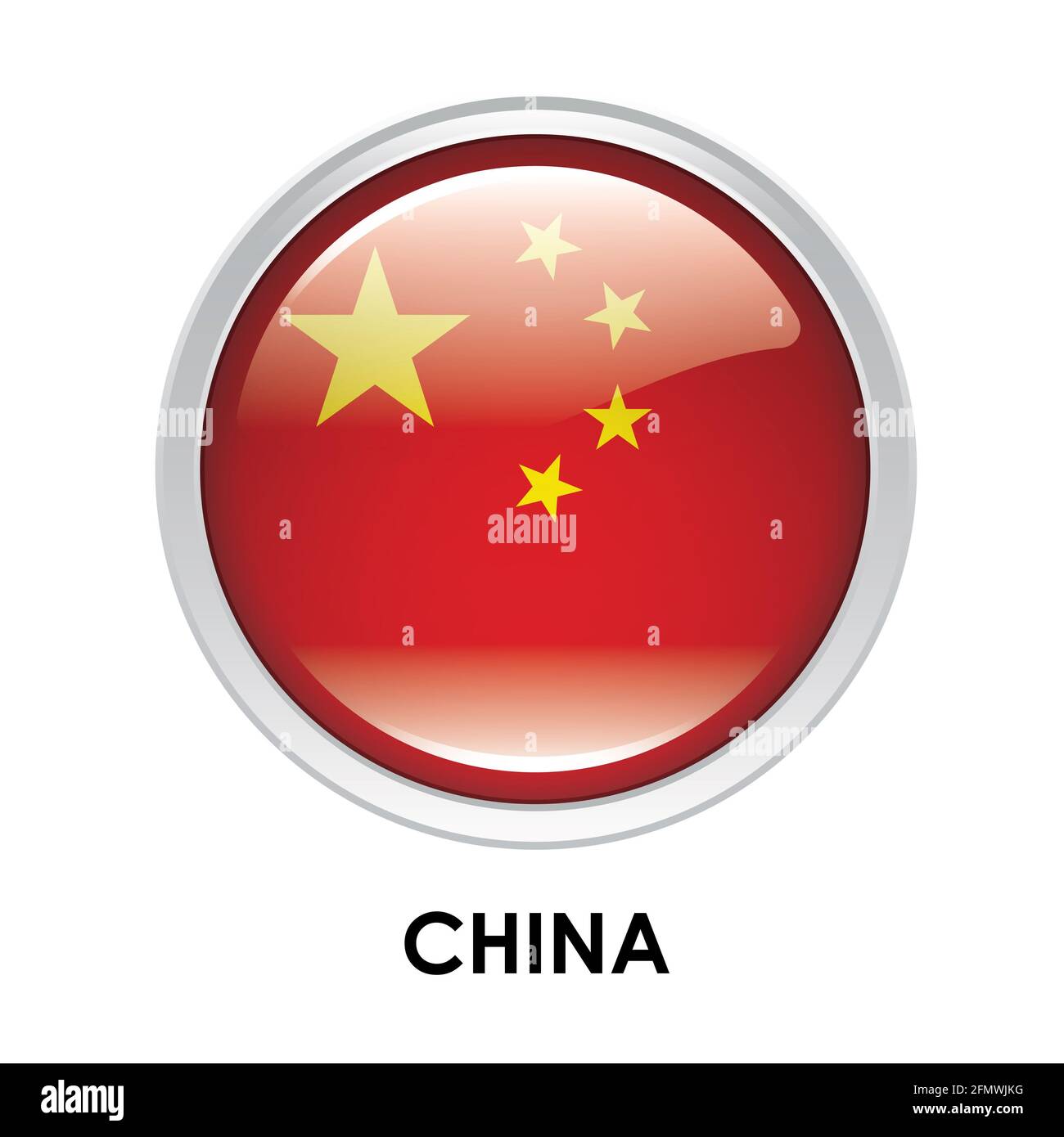 China map vector map hi-res stock photography and images - Alamy