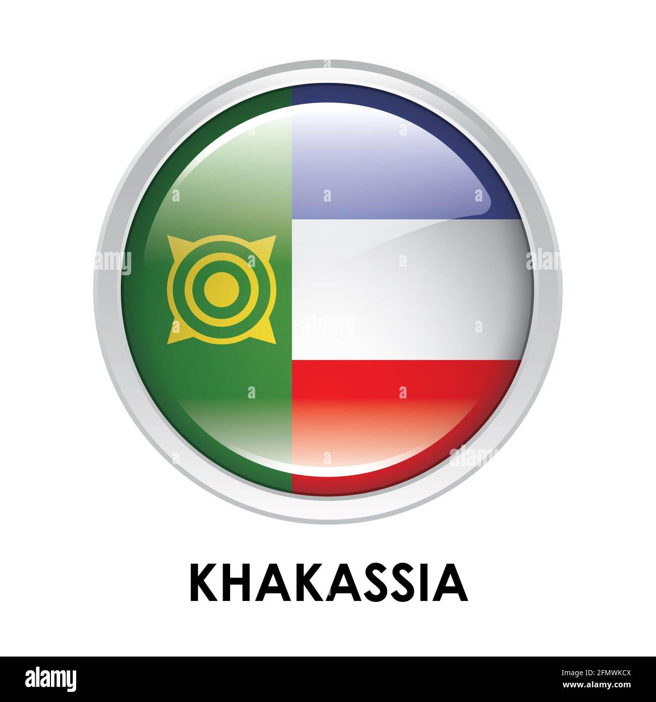 Khakassia map hi-res stock photography and images - Alamy