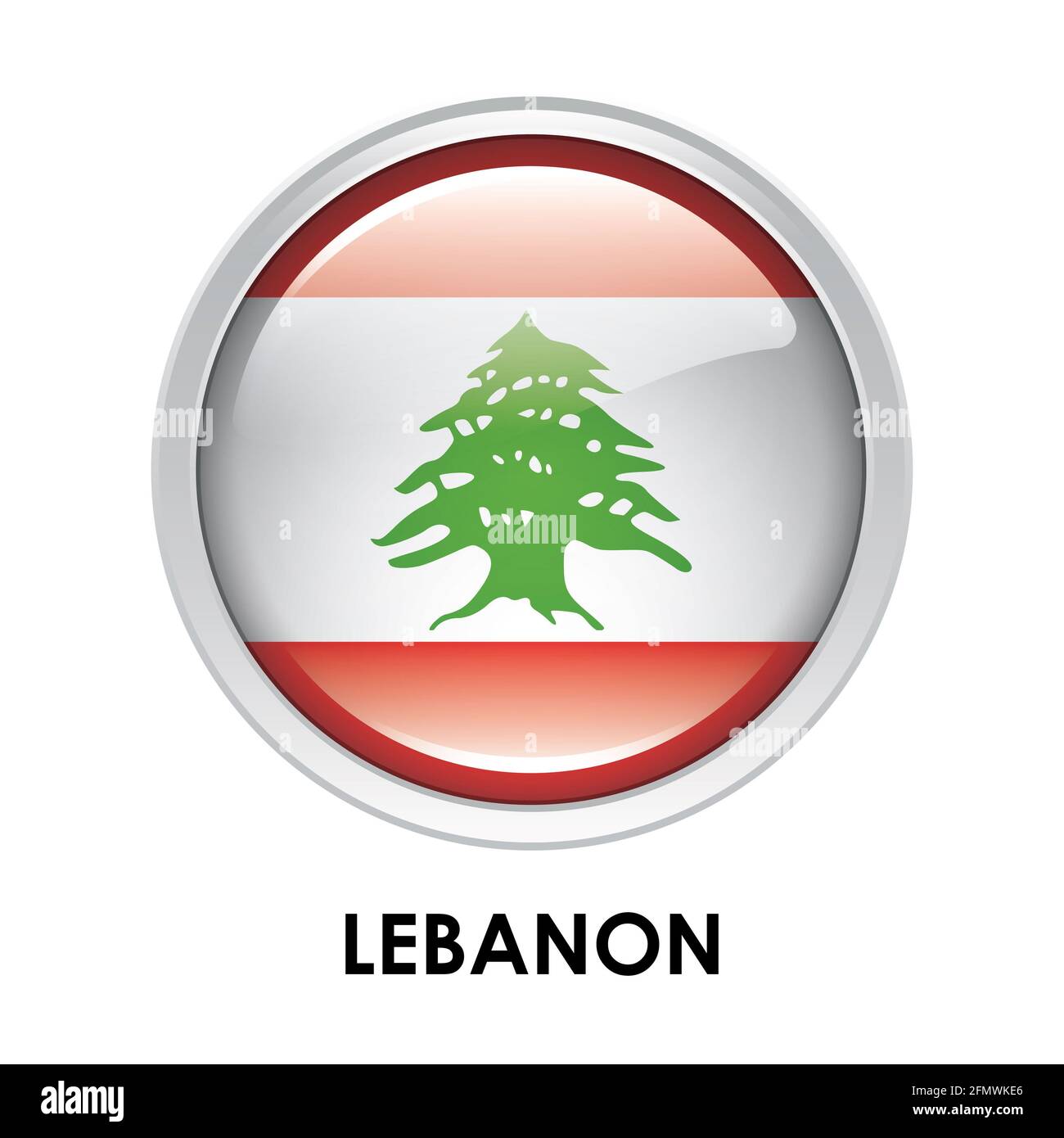 National emblem of lebanon Cut Out Stock Images & Pictures - Alamy