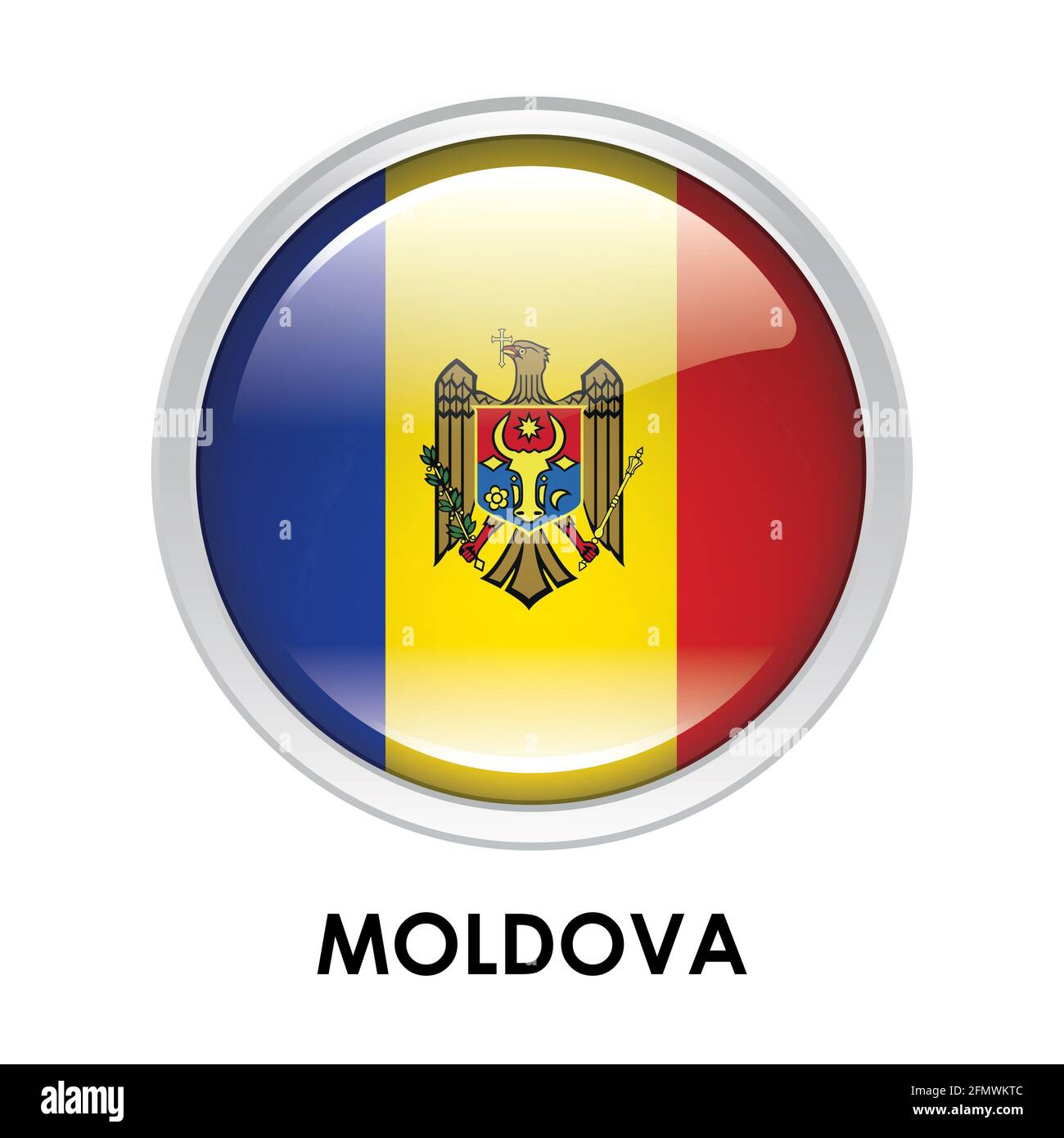 Moldova country map hi-res stock photography and images - Alamy