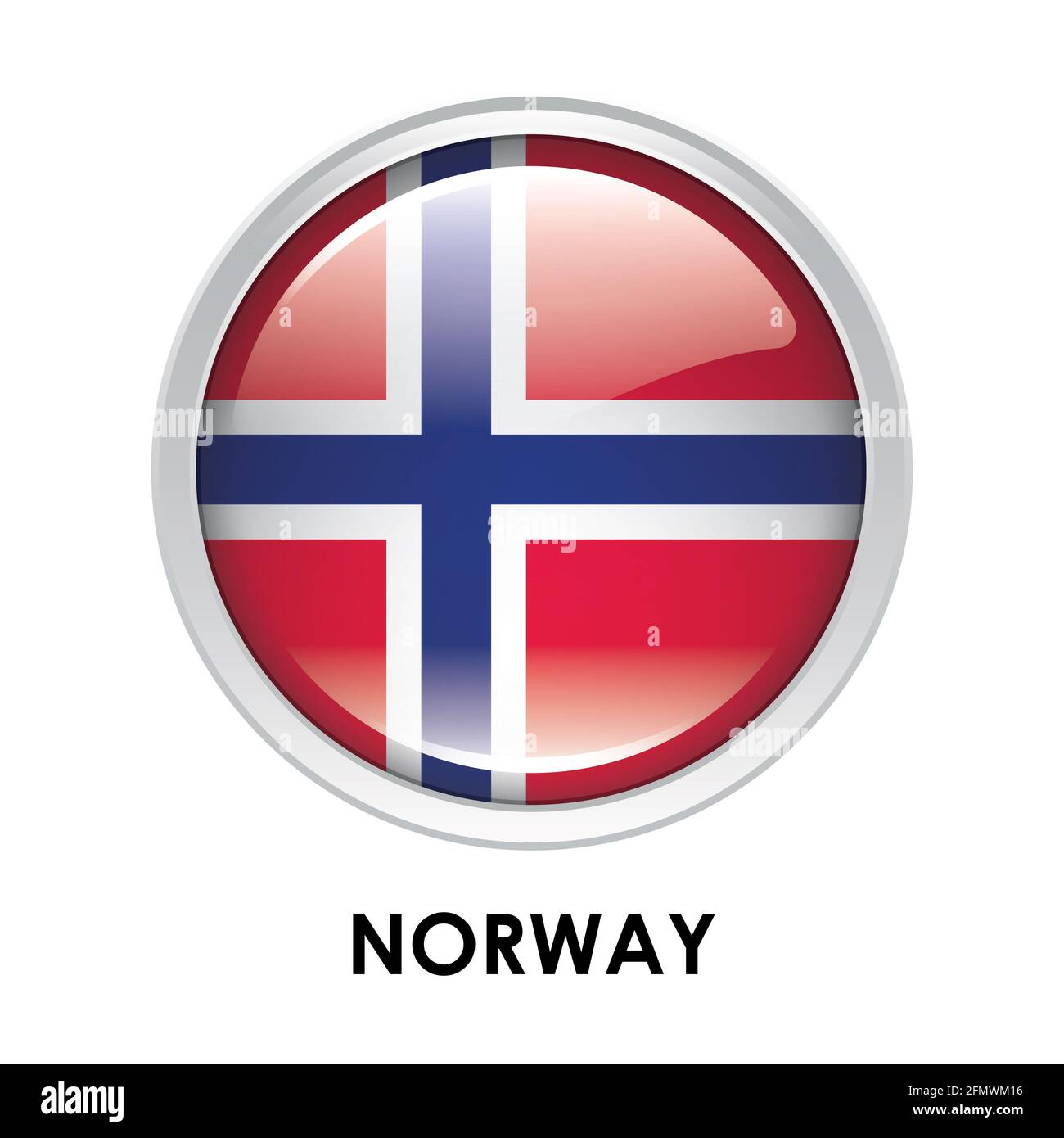 3d norway map flag hi-res stock photography and images - Alamy