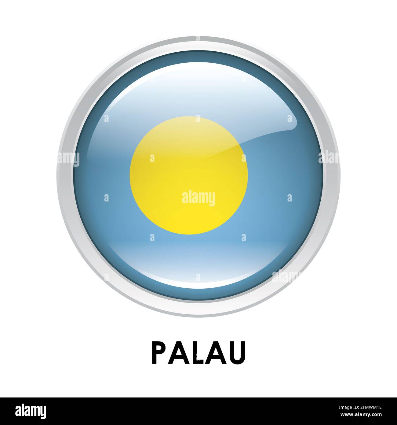 Flag of palau hi-res stock photography and images - Alamy