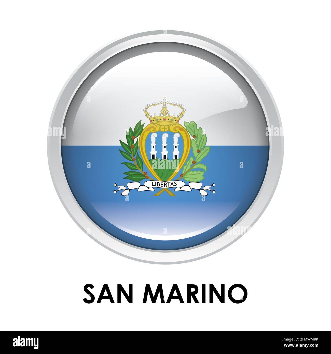 Flag san marino travel hi-res stock photography and images - Alamy