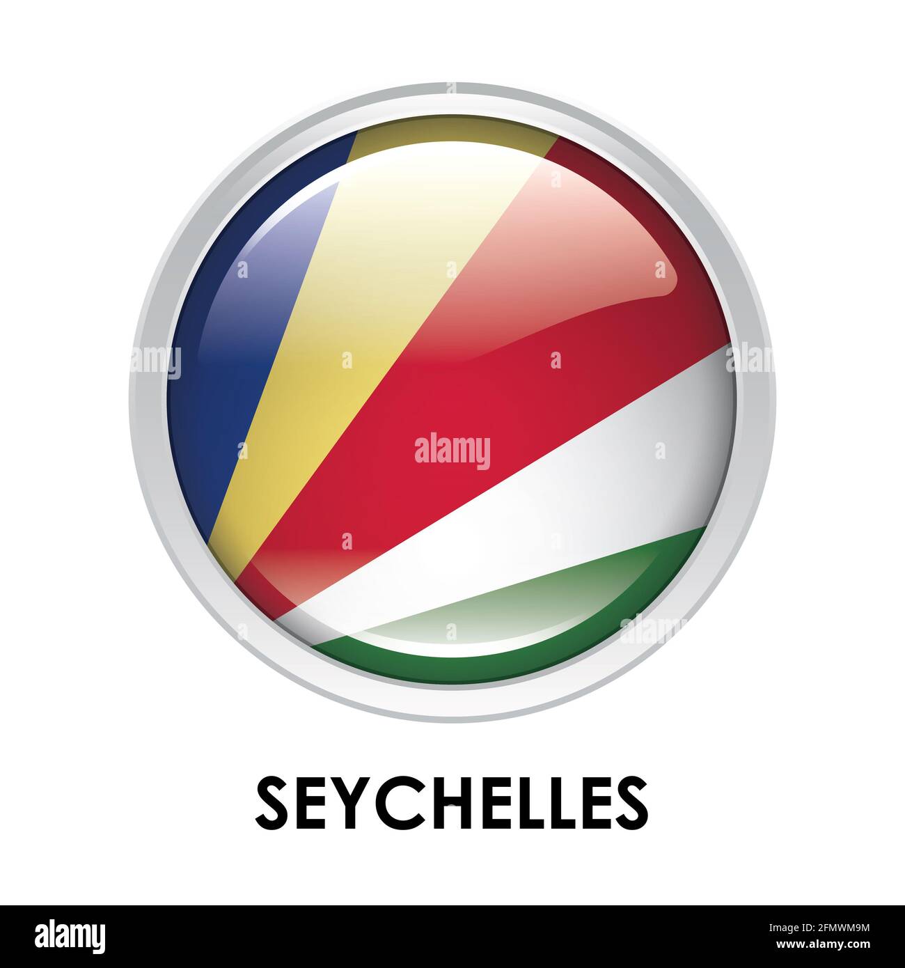 Seychelles map hi-res stock photography and images - Alamy