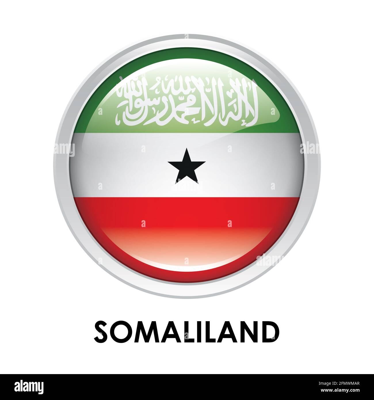 Map somaliland vector illustration hi-res stock photography and images - Alamy