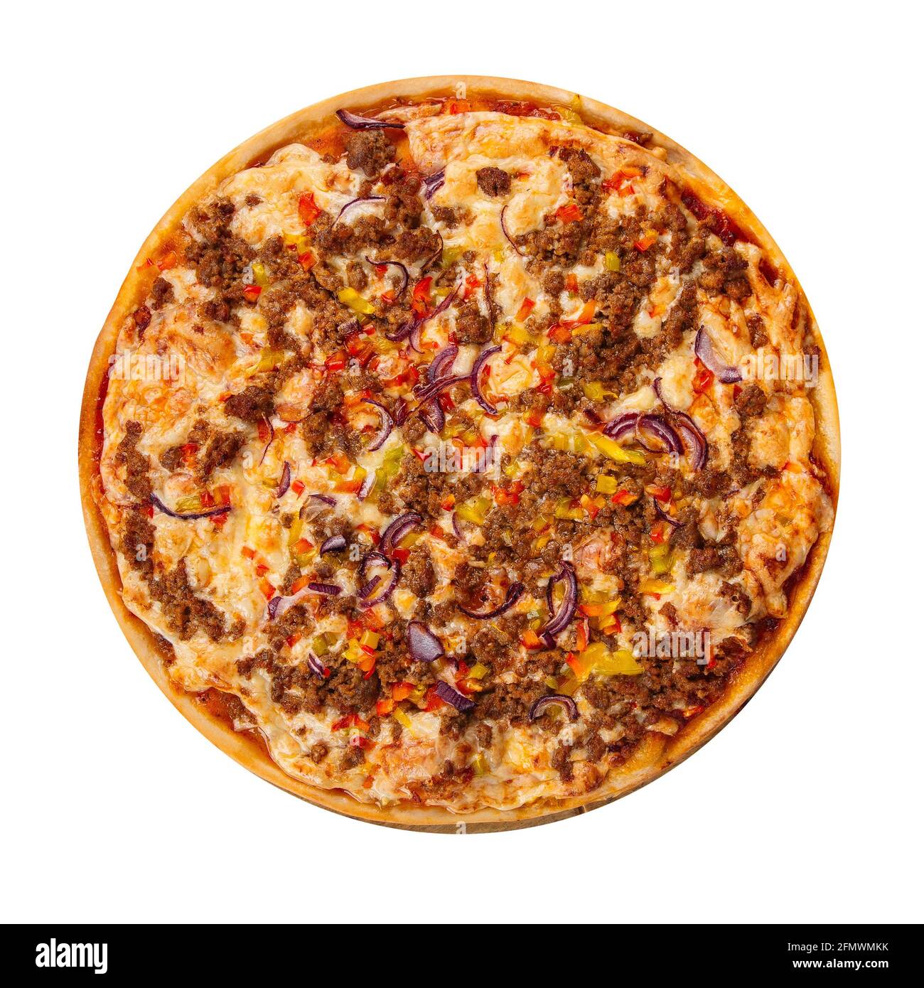 Ground Beef Pizza High Resolution Stock Photography and Images - Alamy