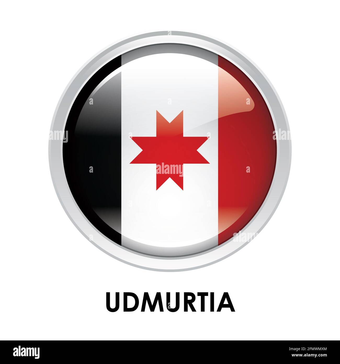 Udmurtia map hi-res stock photography and images - Alamy