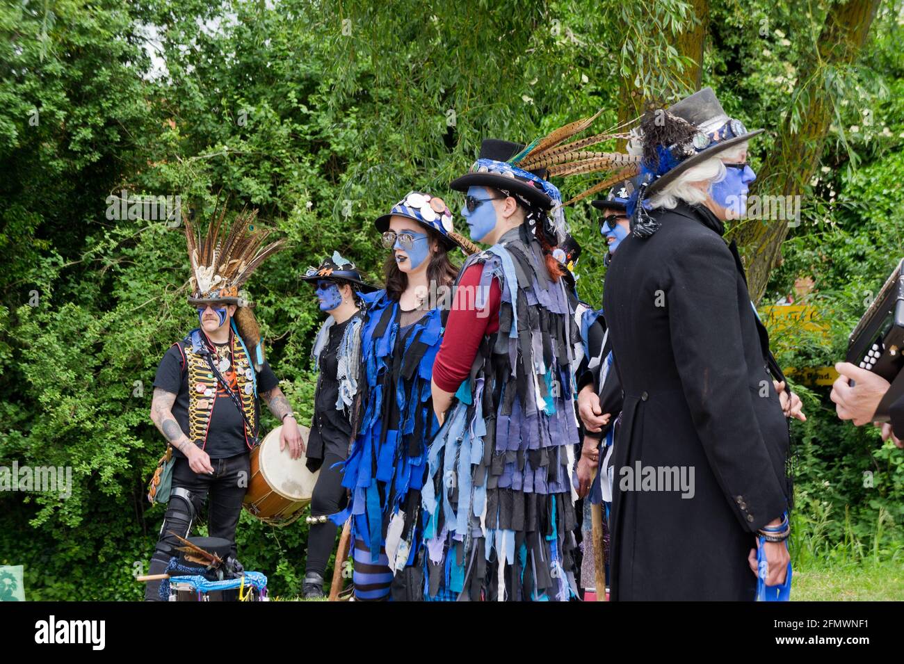 Bakanalian border morris hi-res stock photography and images - Alamy