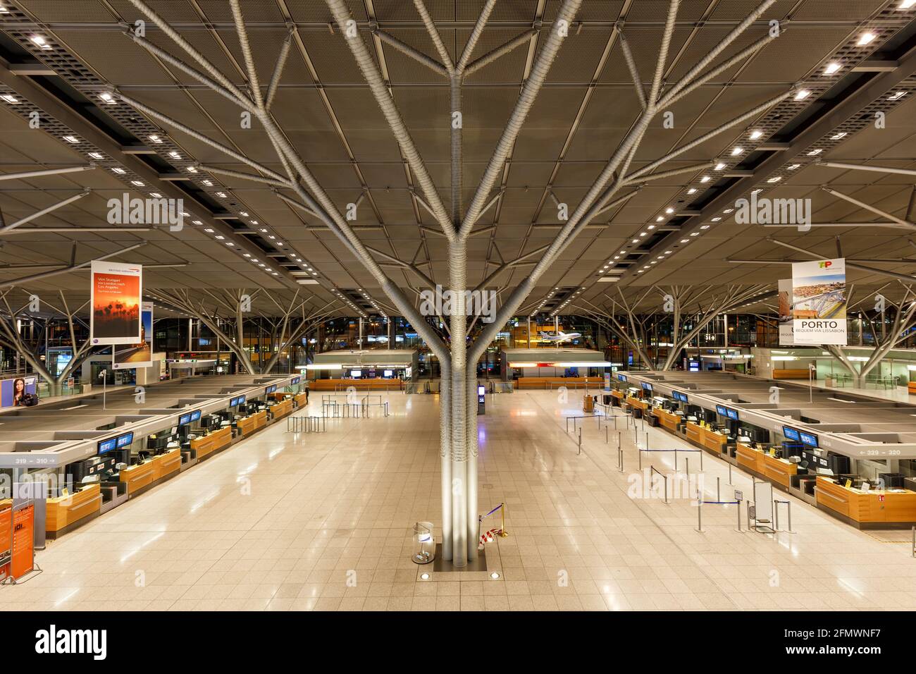 Stuttgart, Germany – 27. October 2017: Terminal 3 at Stuttgart airport ...