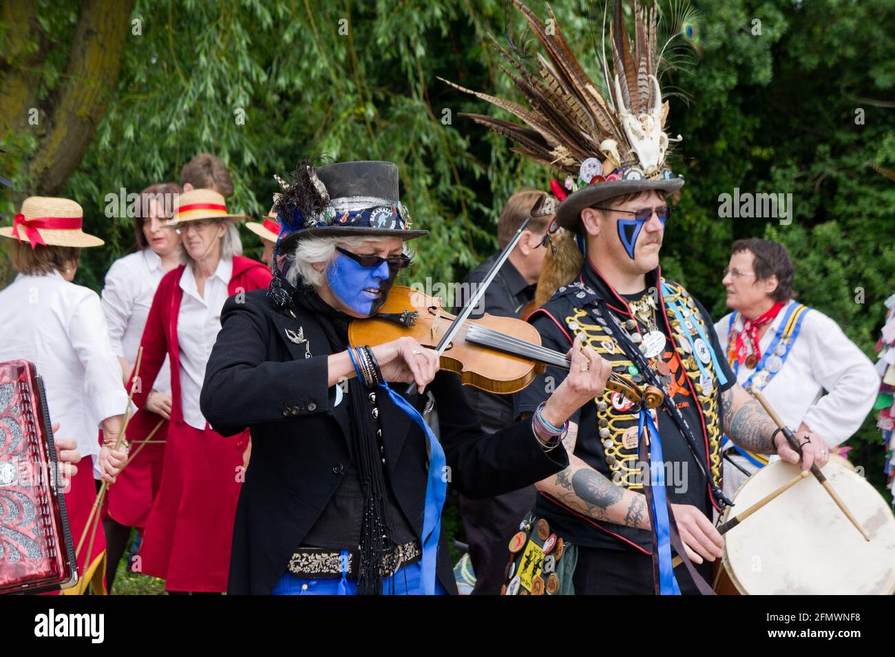 Border morris men hi-res stock photography and images - Alamy