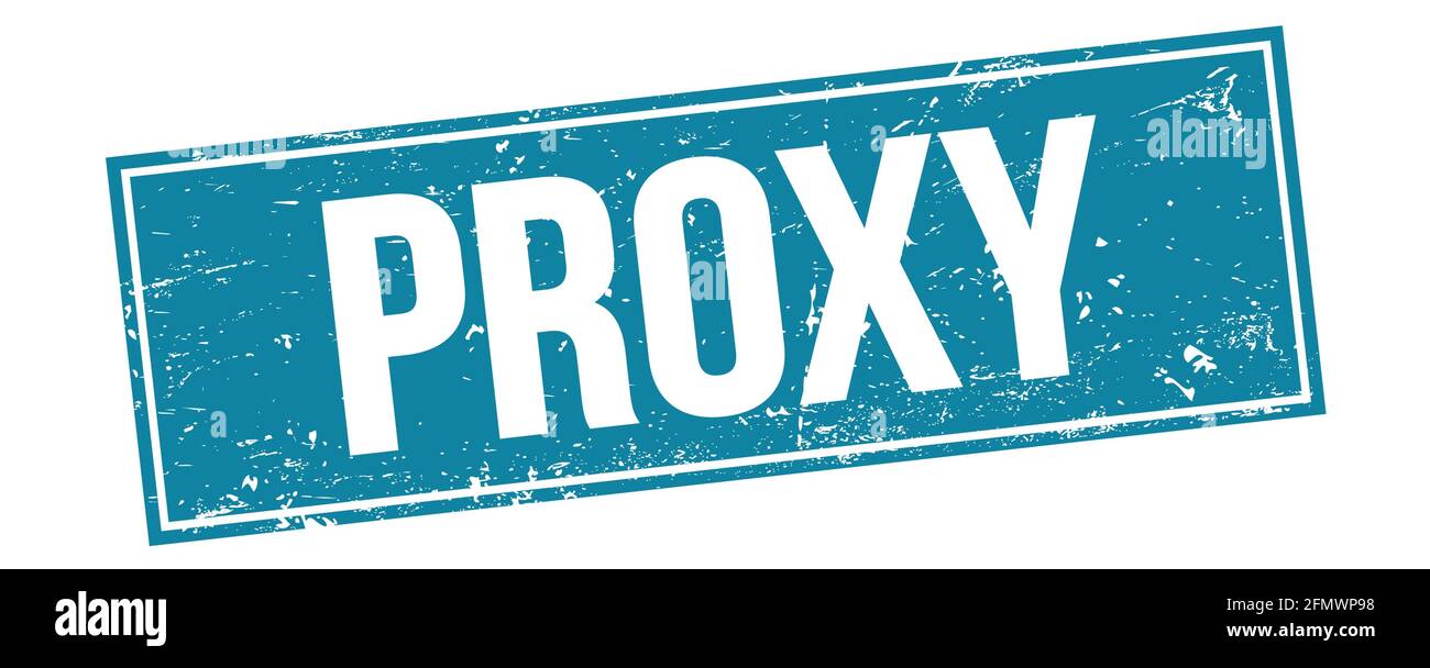 Proxy stamp Cut Out Stock Images & Pictures - Alamy