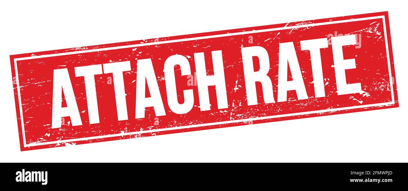 Attach rate text hi-res stock photography and images - Alamy