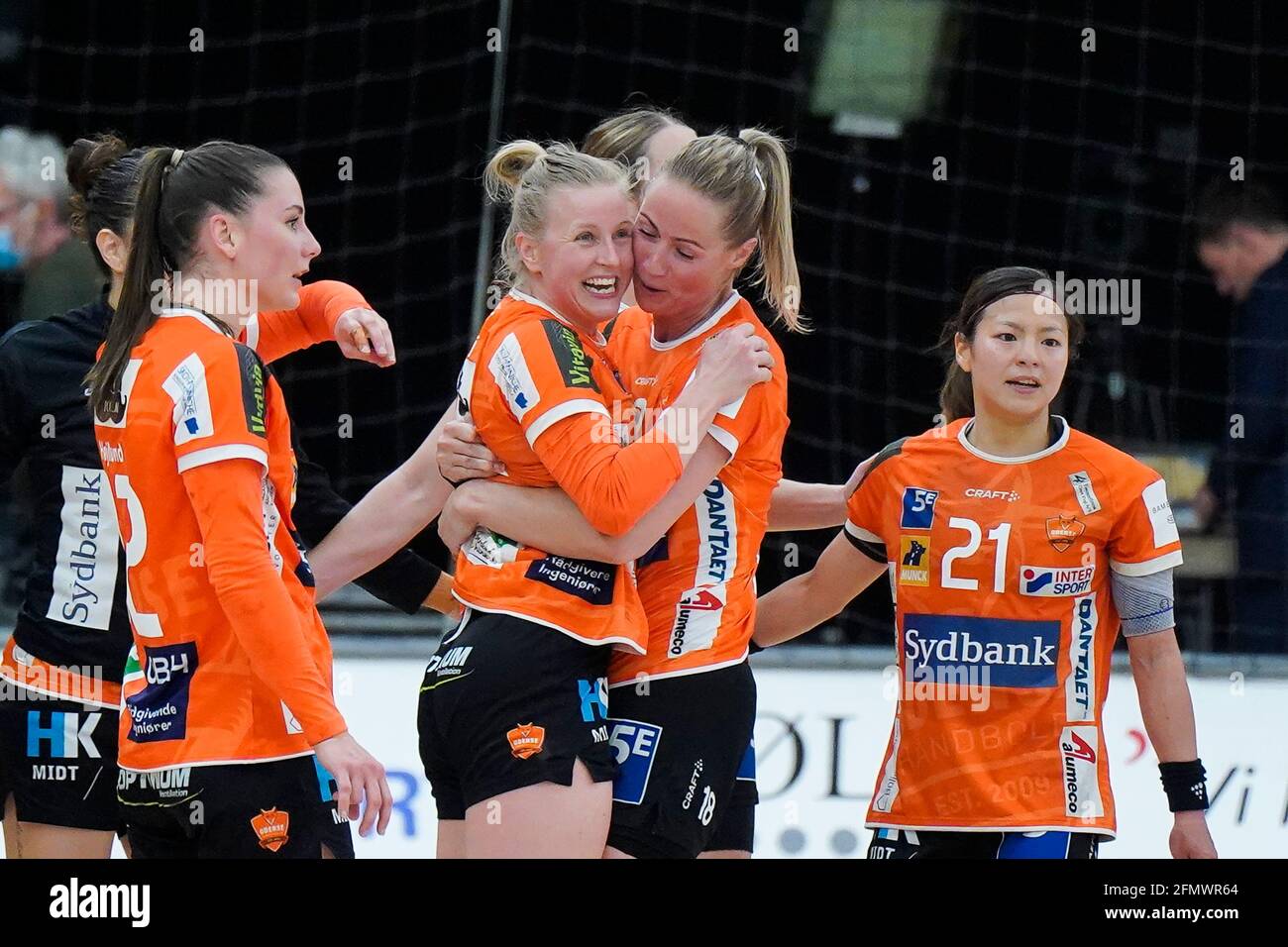 Odense handball team esbjerg hi-res stock photography and images - Alamy