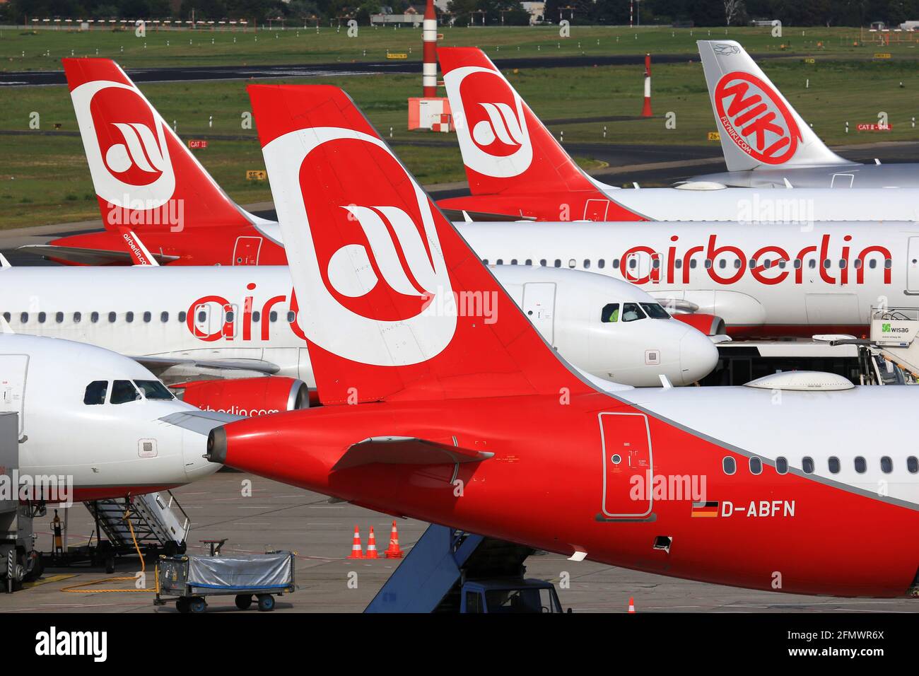 Airplane tails germany hi-res stock photography and images - Alamy