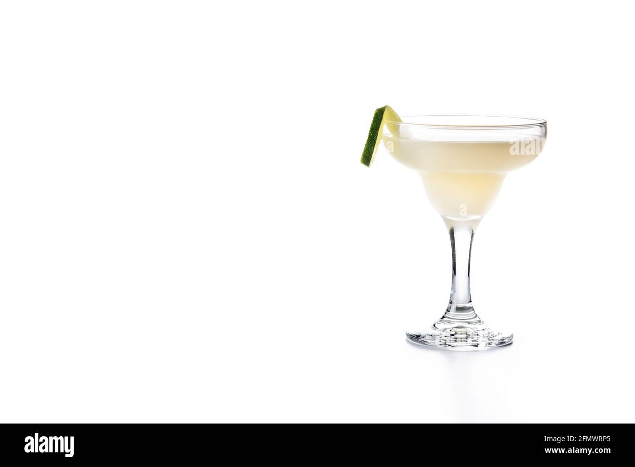 Classic daiquiri cocktail isolated on white background Stock Photo - Alamy