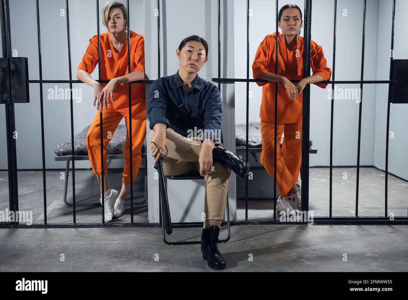 Girls in prison cells hi-res stock photography and images - Alamy