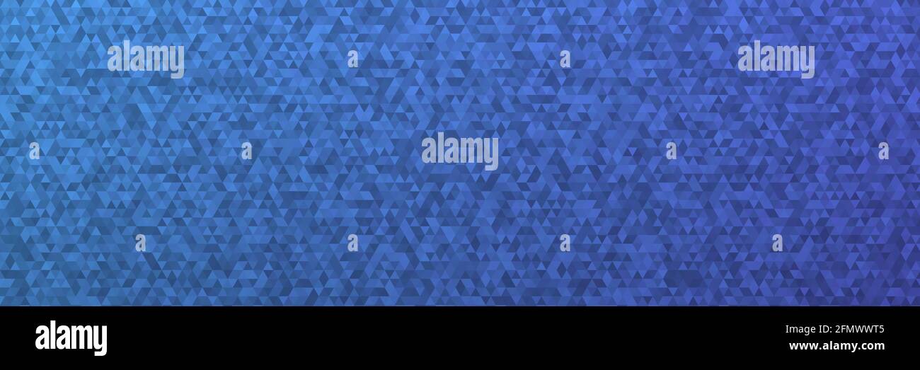 Abstract blue low poly background as panorama header Stock Photo - Alamy