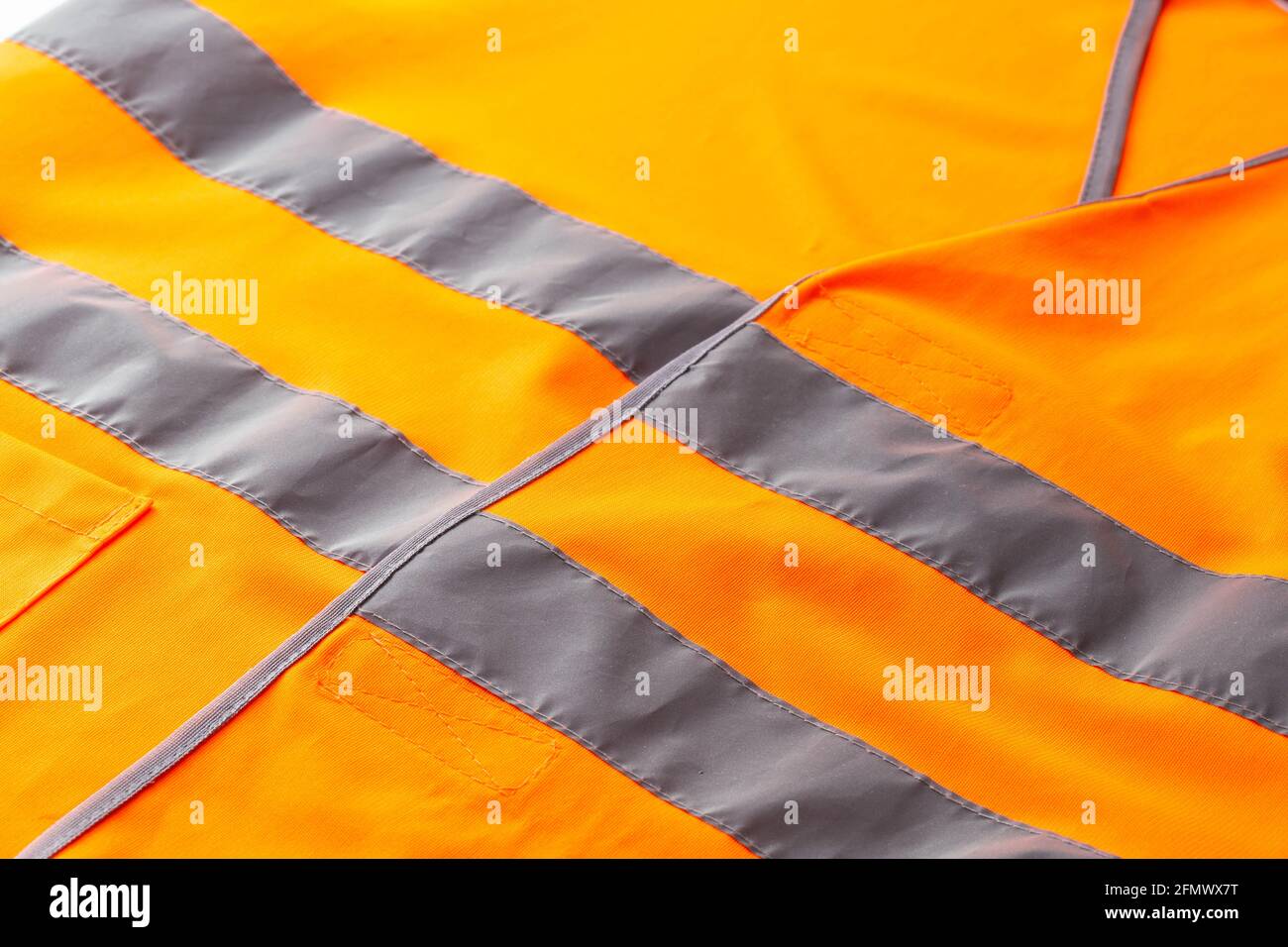 White car with orange stripes hi-res stock photography and images - Alamy