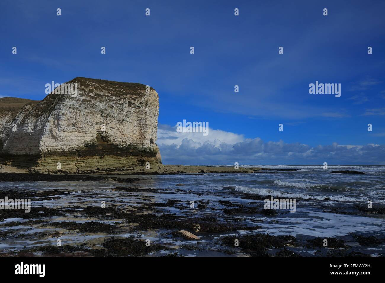 Flamborough beach on the Yorkshire coast, UK Stock Photo - Alamy
