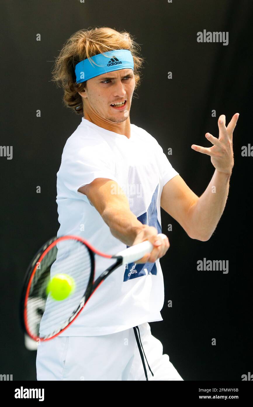2020 Australian Open Tennis Stock Photo - Alamy