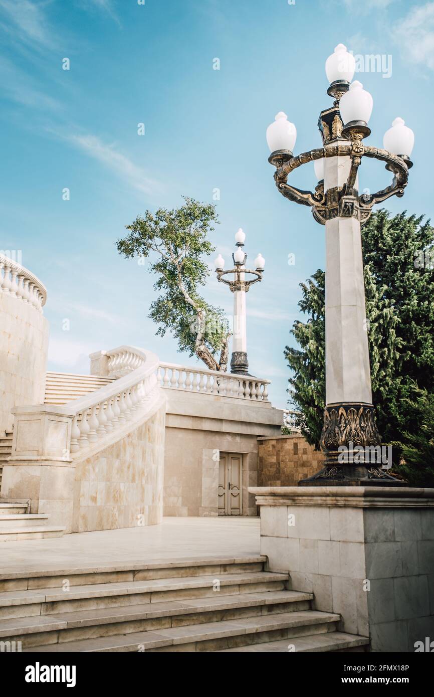 Baku azerbaijan sunset shot hi-res stock photography and images - Alamy